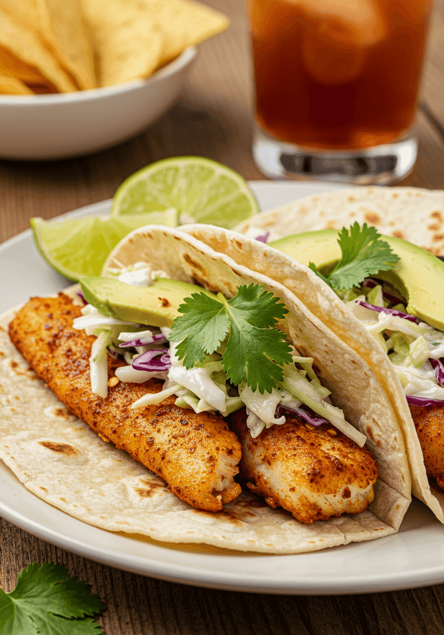 Quick & Easy Air Fryer Fish Tacos