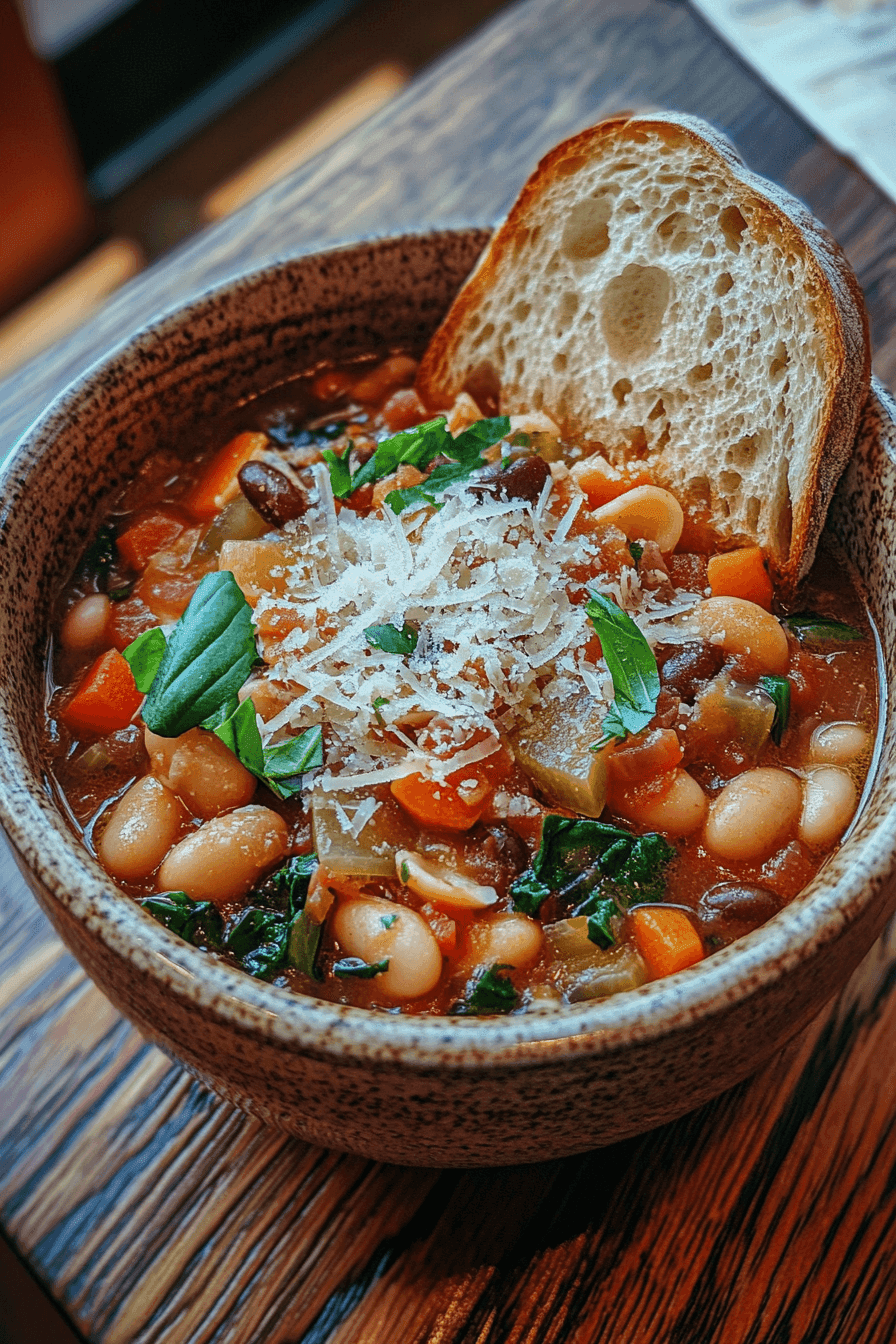 Classic Sicilian Minestrone Soup
