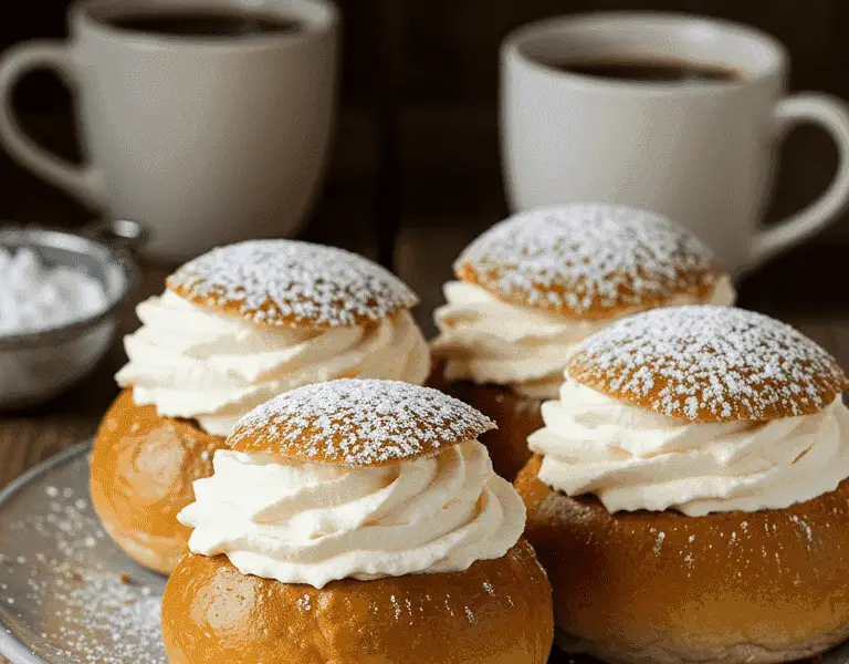 Traditional Swedish Semla Buns Recipe