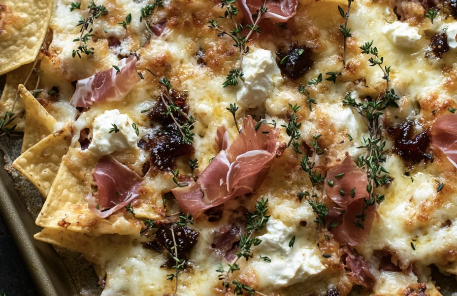 Borderline Genius Crispy Charcuterie Nachos