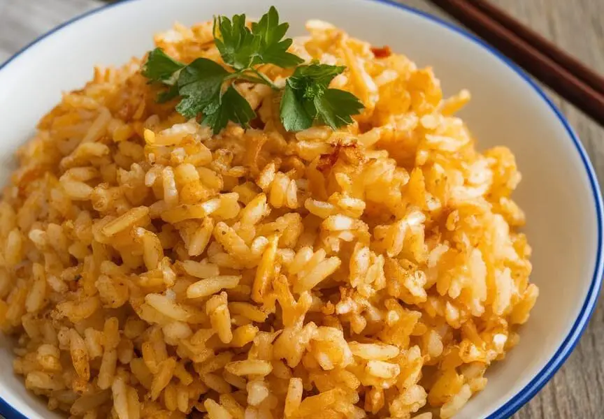 Quick-Fix 3-Ingredient Crispy Garlic Rice Hack
