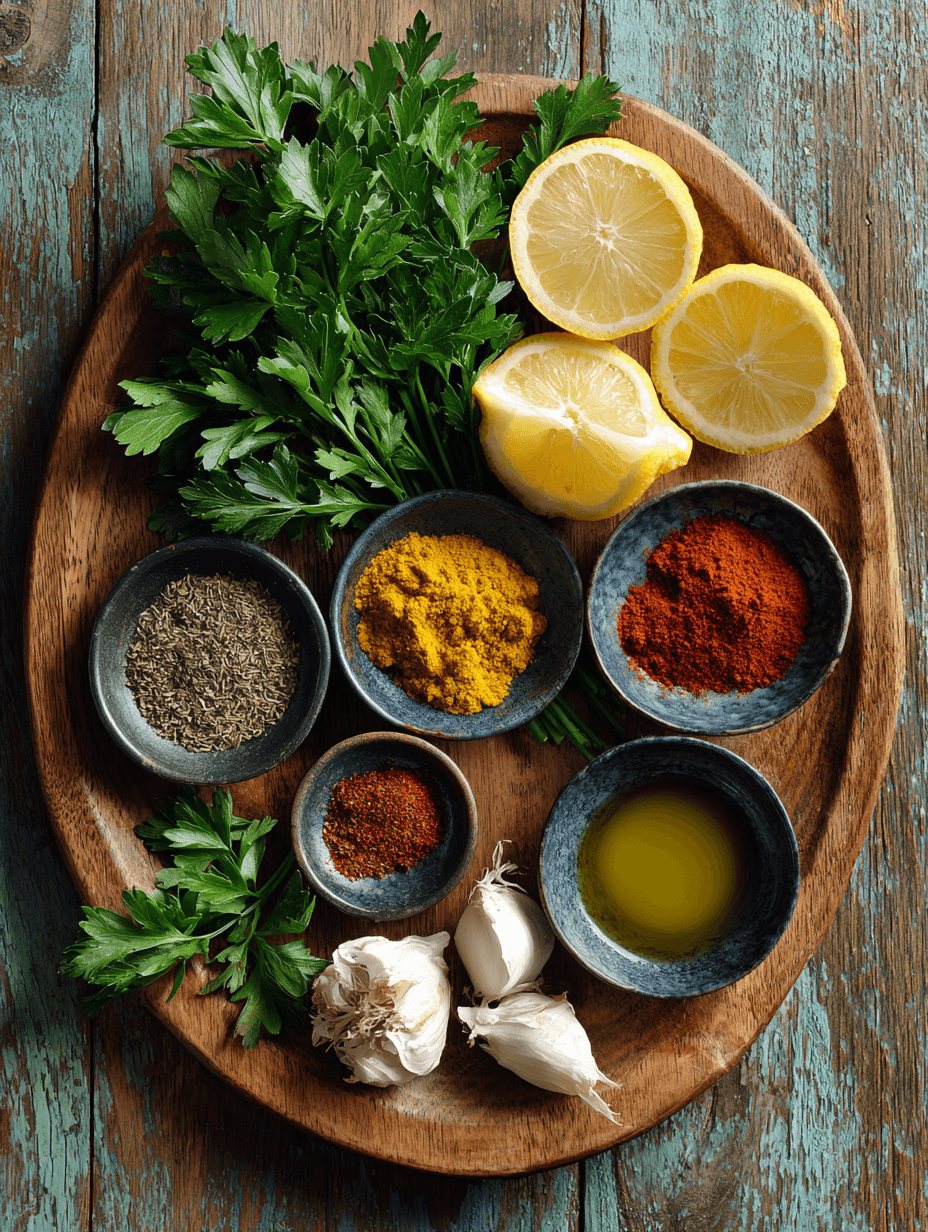 Chicken Shawarma Bowls With Garlic-Parsley Sauce