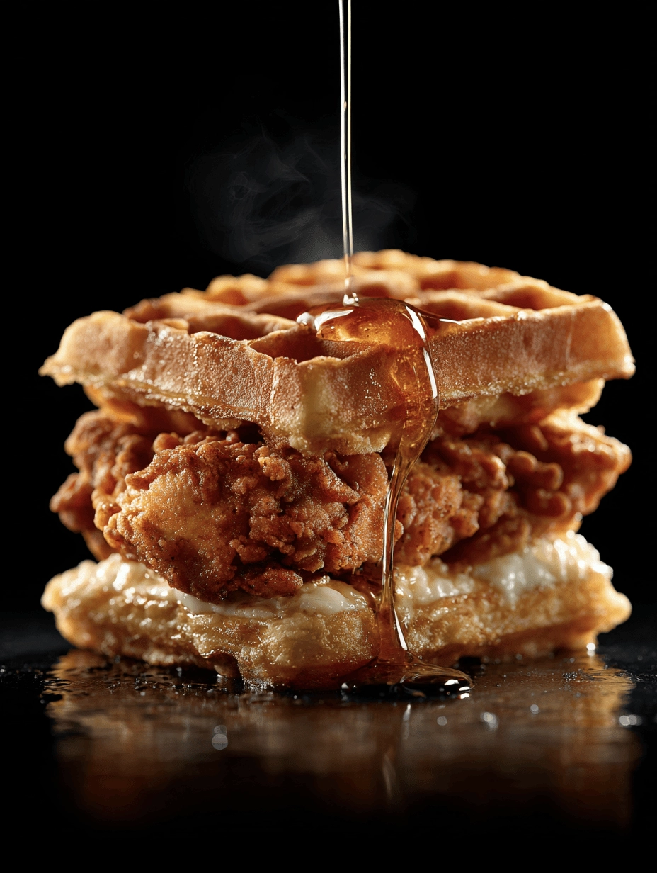 Hot Honey Chicken & Waffle Sliders That Vanish In Seconds