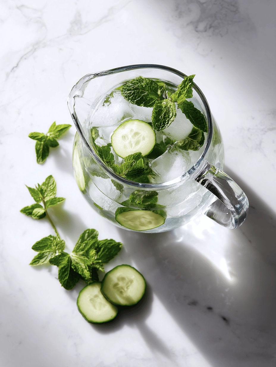 Ultimate Goddess Cucumber-Mint Spa Water For Glowing Skin (Under 2 ...