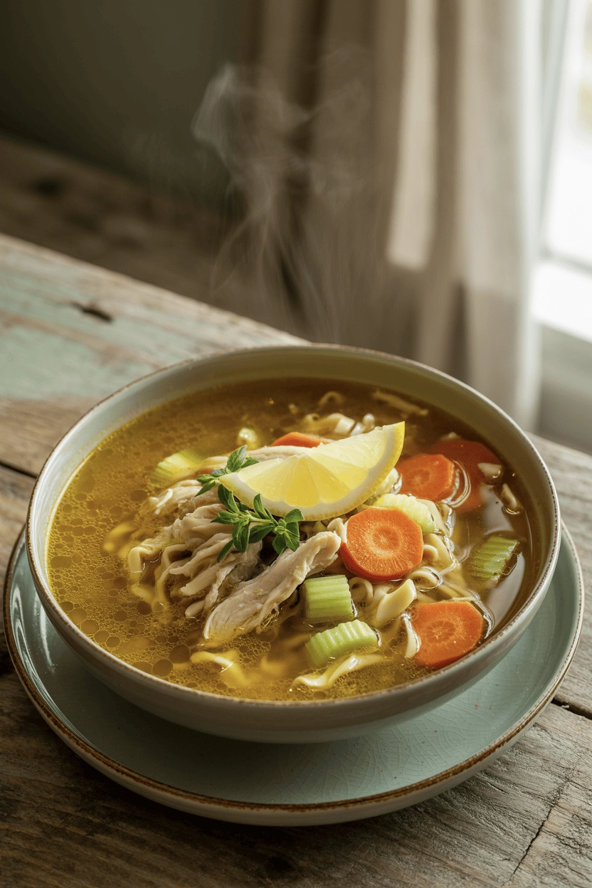 Flu-Busting Chicken Soup | The Ultimate Healing Comfort Food