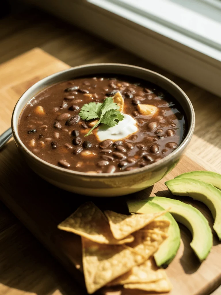 Easy Mexican Black Bean Soup (One Pot, Budget-Friendly, Seriously Good)